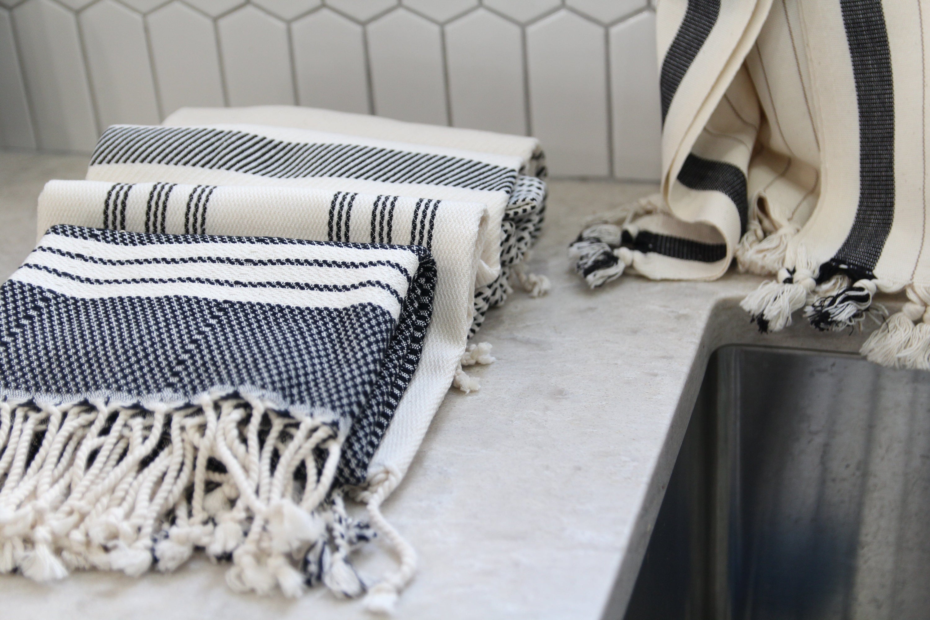All Towel Bundles - Olive and Linen